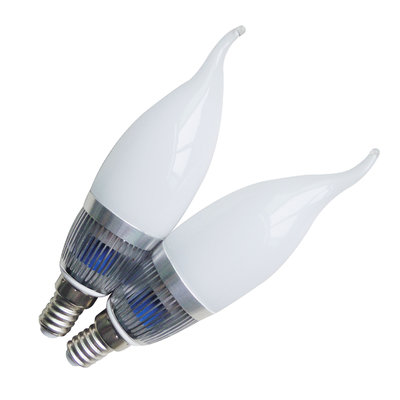 No Flicker 3000k, 5000k, 6000k 3W E14 LED Candle Light for Candles Droplight, Wall Light