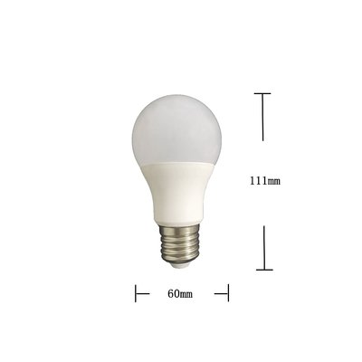 270 Degree Led Globe Bulbs E27/B22 Plastic Coated Aluminum A60 LED,extended the lifespan