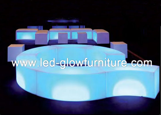 120CM * 40CM * 40CM LED cube stools / Chair for bars , night clubs , wedding