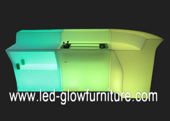 Customized Led outdoor furniture lighting bar counter with led lights speaker