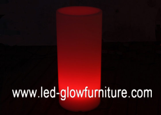 Commercial decorative Pink Red Blue led pillars for weddings Lighting pillars
