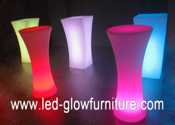 Plastic Roman Columns LED Illuminated Table lighting pillars 16 colors changing