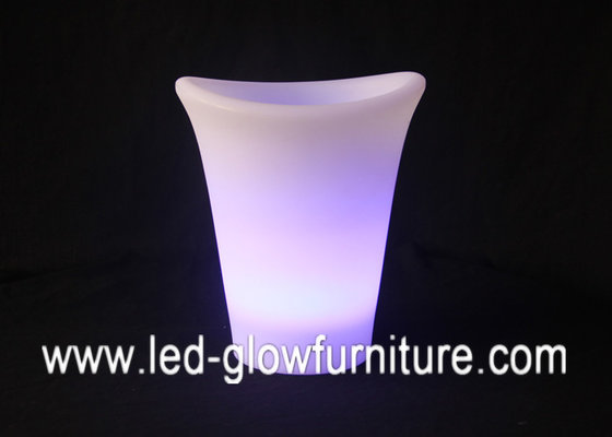 Multi - Function LED Glow Furniture Ice Bucket With 16 Colors Changing Glowing