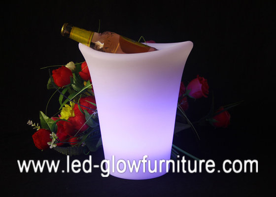 16 Color Changing Light Up LED Flower Pots , illuminated lighted planter pot