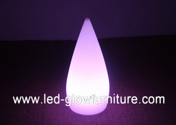 Polyethylene Water drop Led Lamp Bluetooth Speaker for outdoor / indoor