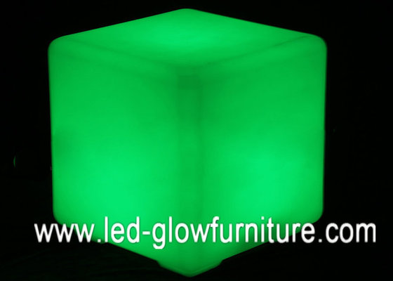 Small size Rechargeable color changing durable led stool cube for indoor and outdoor