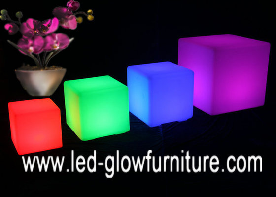 AC100 - 240V Unique Glow LED Cube Furniture , Fashionable led lighting furniture