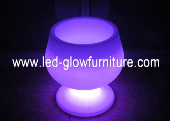 Eco - Friendly Waterproof LED Ice Bucket With 16 Colors Changing for Wedding , Pool