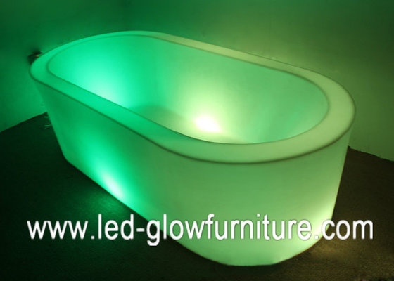 Multi color change Rectangular funky LED Ice Bucket for wine or fruit holder
