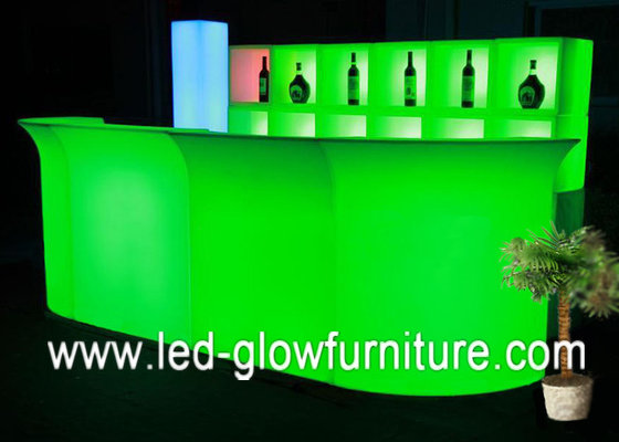 Modern glowing waterproof led bar counter RGB colors changing with remote control