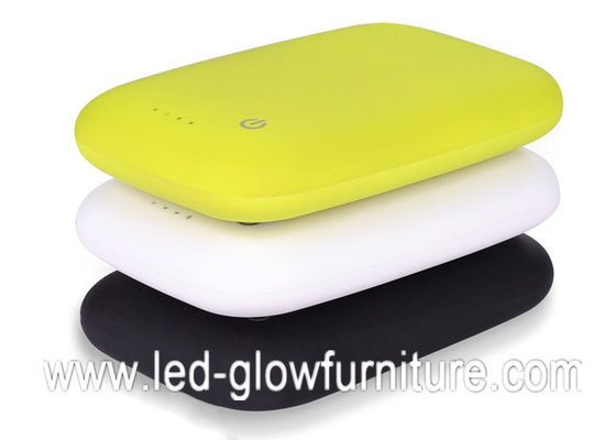 4000mAh Qi Wireless Charger Power Bank , Portable Wireless Charger USB Station