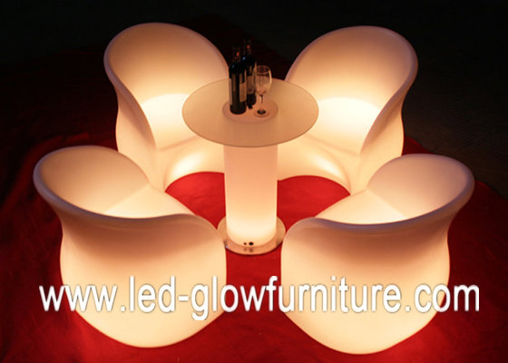Flower shape 8 - 32 Color And 4 RGB Color Changed LED Sofa for club disco pub