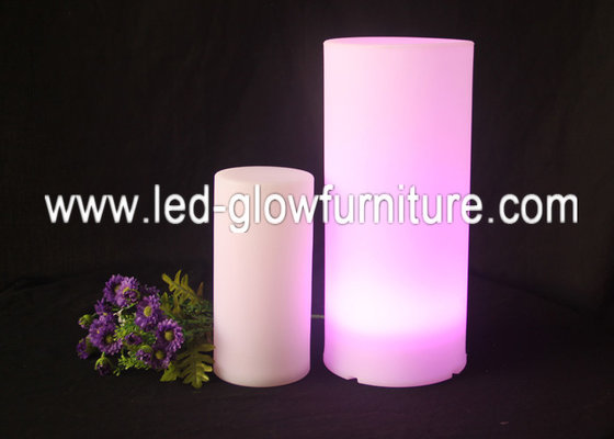 Color Changed Glowing LED Pillars / Roman Columns For Wedding and Party  Decoration