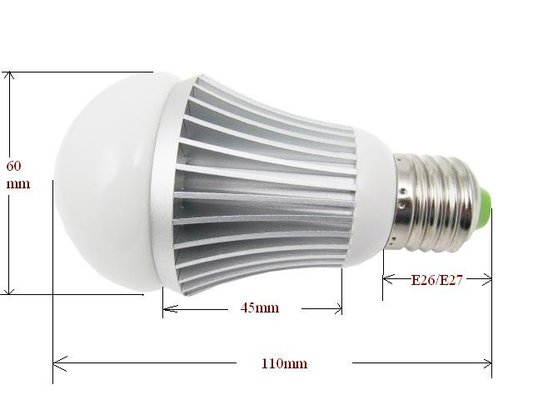High Power 5W E27 LED Globe Light Bulbs AC85 - 265V / DC12V / DC24V Led Bulb Lamps