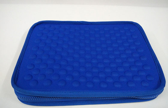 Customized Blue Shock Resistance Neoprene iPad Carrying Bag for Men Travel