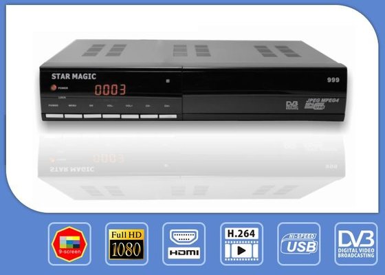 GX6605 Biss DVB-S2 Full HD Satellite Receiver 1080P H.264 Support Patch Dongle TNTsat