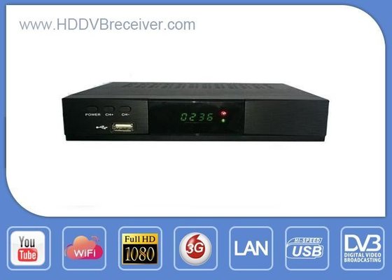 Dual - Core Internet Satellite Receiver HD Set Top Box Digital TV Receiver