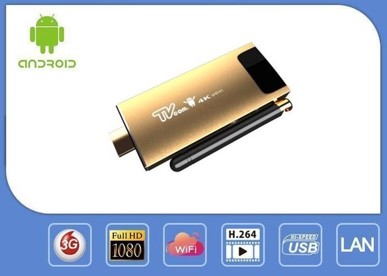 Chinese M4A 3GPP RK3288 Android Smart IPTV Box  / Smart TV Hdmi Dongle