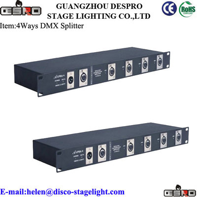 4CH DMX splitter for LED par lights /Moving Head /Beam light
