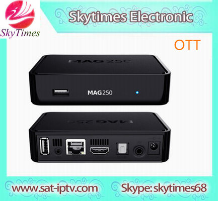 MAG 250 Best Selling Linux IPTV Box  OTT mag 250  European IPTV IPK mag250 Set Top Box Hot Arabic IPTV BOX