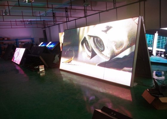 Full Color P6 Outdoor Advertising LED Display Double Side High Brightness