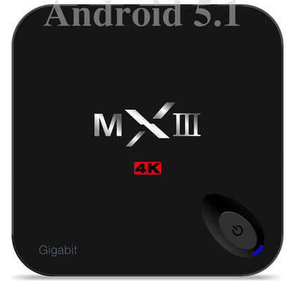 1G / 8G HD Smart MXIII-G TV Box Amlogic S812 H.265 Bluetooth 4.0