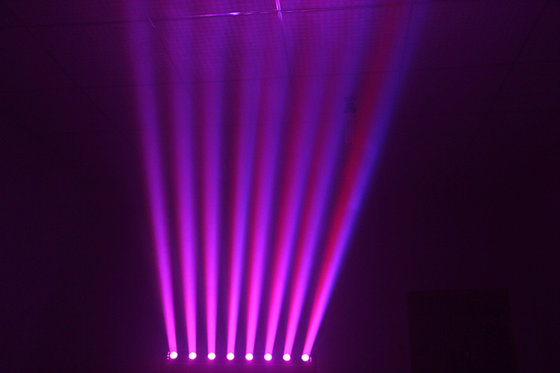 AC 220 v RGBW 4in1 Moving Head Beam Light For Bar KTV stadio , 8*10W