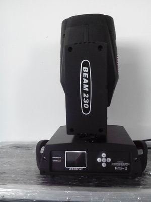 230w 7R Osram Lamp Moving Head Beam Light With Button Touch And Colors Screen