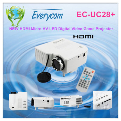 LED Mini Game Projector , HD Laptop Led Projector For Home Use