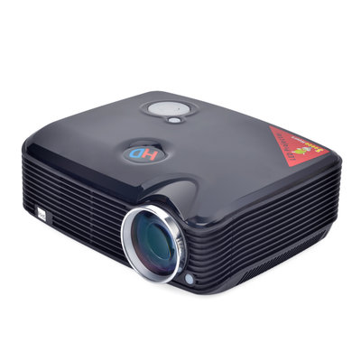 Full HD HDMI / USB LED Mini Projector 2500 lumens with 360 Degree Flip