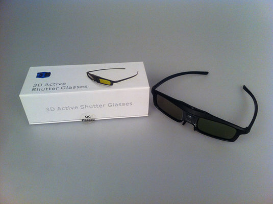 USB Rechargeable 3D Active Shutter Glasses HD Active  Glasses For Projector