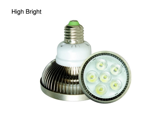 Long Life Par 30 6 * 1 W AC 90 - 240V 2600 - 3700K LED Par Light For Display Case Accent