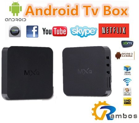 High Difinition Indian Android IPTV Box Amlogic S805 Quad Core Android Smart TV Box XBMC