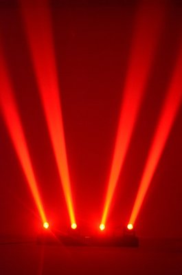 RGBW DMX512 10W LED 4Heads Moving Head Beam Light For Nightclubs LED Four Heads Moving Head Beam Light