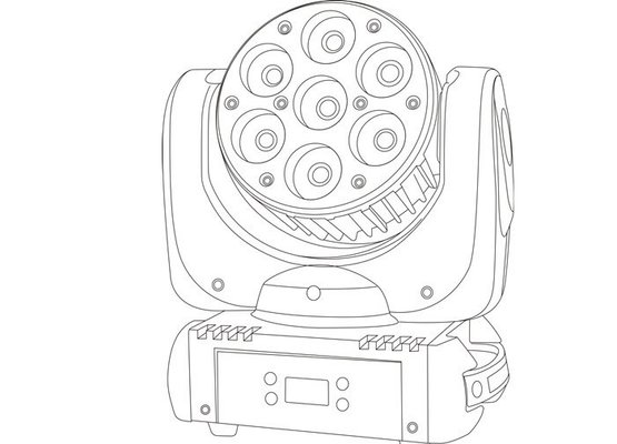 Led Moving Head Lights For Wedding Stage
