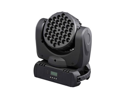 36 X 3W RGBW Led Moving Head Lights DMX 512 Control Professional Stage Lighting