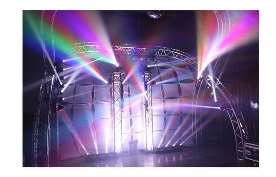 12W 4in1 CREE LED Moving Head Lights , Home / Party Led Stage Lights