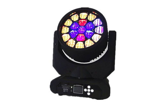 15 DMX Channels LED Moving Head Lights , 19 x 12W CREE LED Lamp
