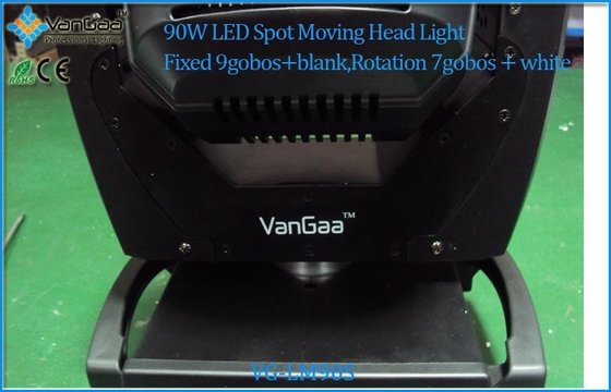 Professional LED Stage Spotlights Night Club 90W LED Moving Head Spot Light