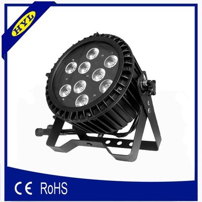 New 9x10W Waterpoof led par 64 rgbaw uv led par light