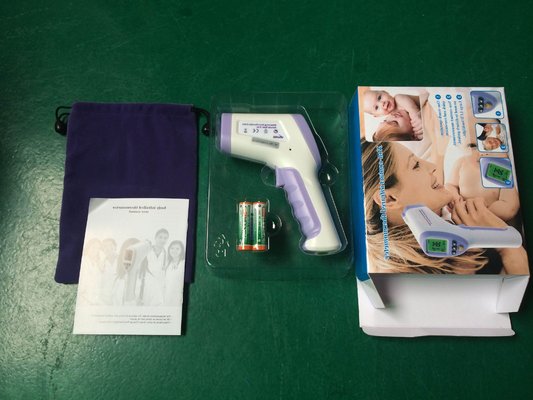 ISO 9001 Non contact body forehead infrared thermometer for human body temperature