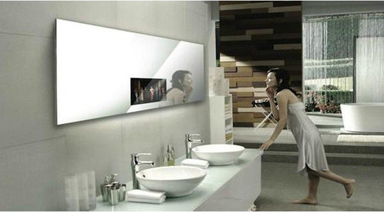 21.5" Mirror LCD Display / Advertising Touch Screen Kiosk CF Card