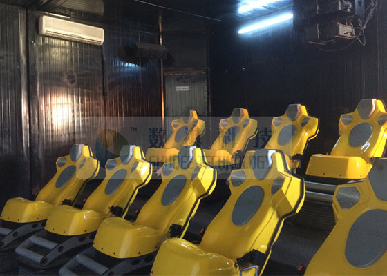 Reality Interaction Mobile 7d Theater With HD Projectors , Professional Audio