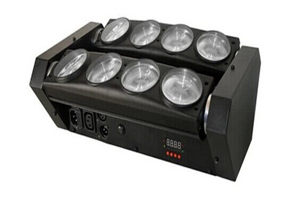 Spider Disco Moving Head LED Stage Lights 8x10w RGBW 4in1 For Bar