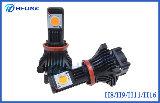 50W 12V 24V LED Car Headlight bulbs H8 H9 H11 H16 CREE 1512 1800LM led Head lamp Beam bulb