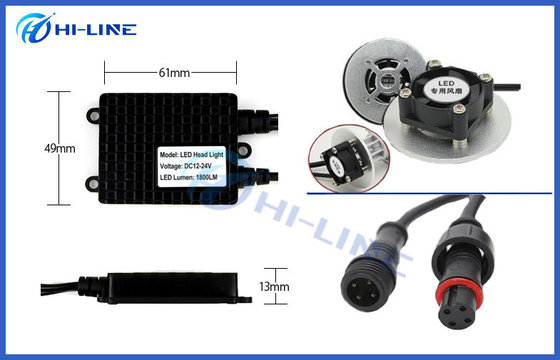 50W 12V 24V LED Car Headlight bulbs H8 H9 H11 H16 CREE 1512 1800LM led Head lamp Beam bulb
