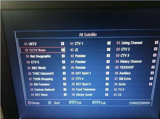 Full HD 1080P Original Satellite Receiver Skybox M3 STB Support IR / Biss / CCCAM