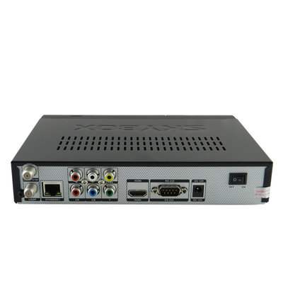 Skybox F3s FTA DVB S2 Decoder Full HD Vfd Display Support GPRS LAN CA PVR CCCAM
