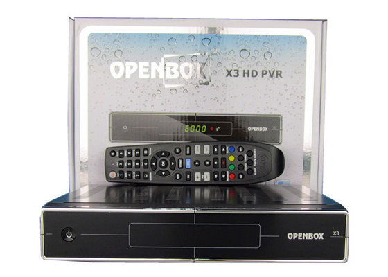 DVB S2 Digital Satellite Receiver OPENBOX X3 HD FTA TV Set Top Box Dual Core 1080P PVR