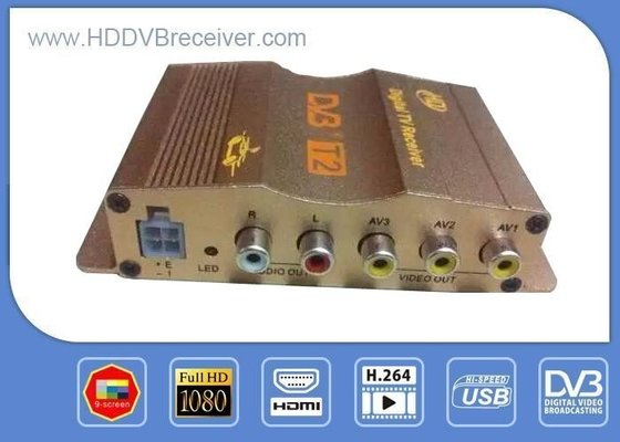 DIBCOM DVB T2 Digital Terrestrial Receiver For Car TV Support Audio Decoder MPEG4